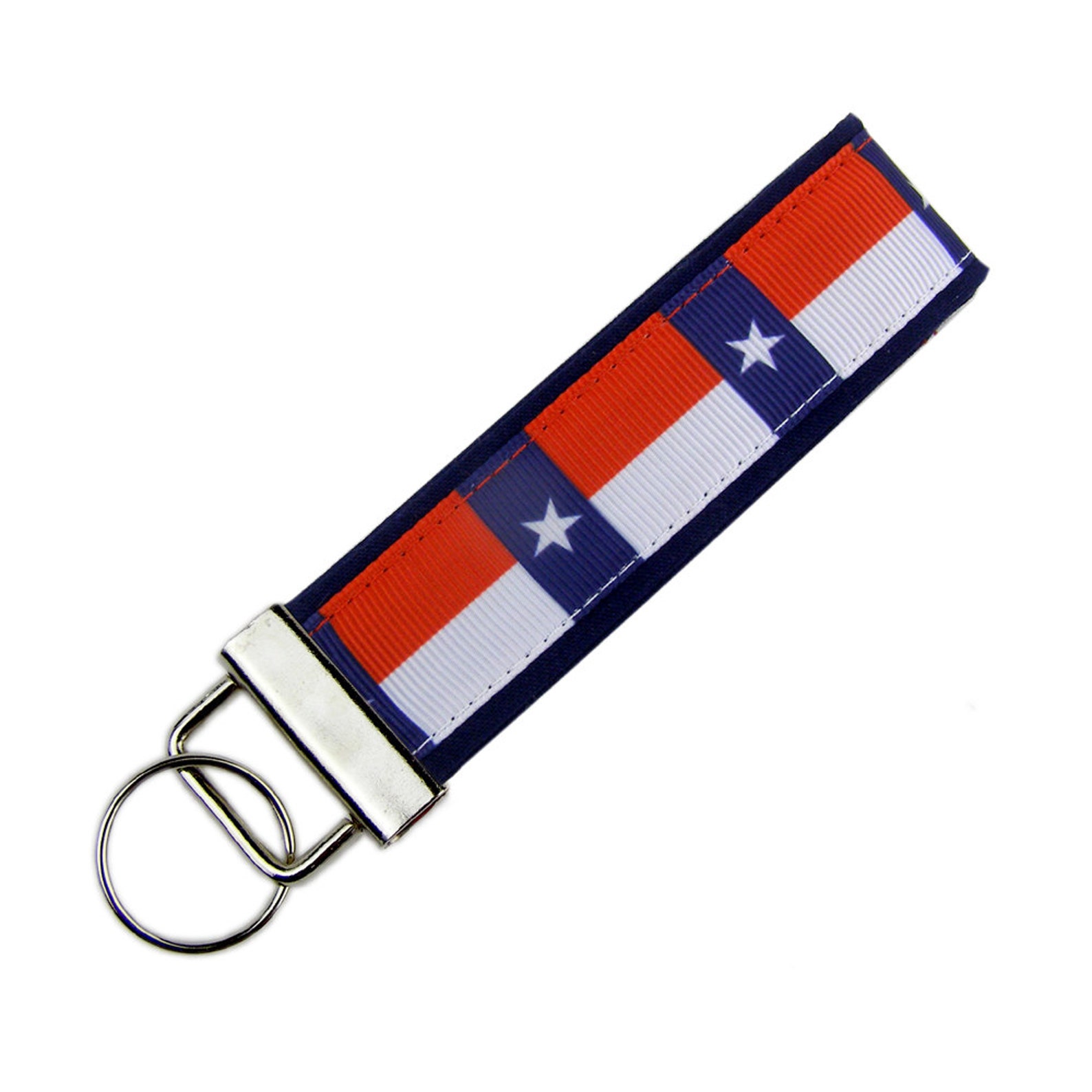 Personalized Key Chain / Key Fob Texas Flag With Optional | Etsy