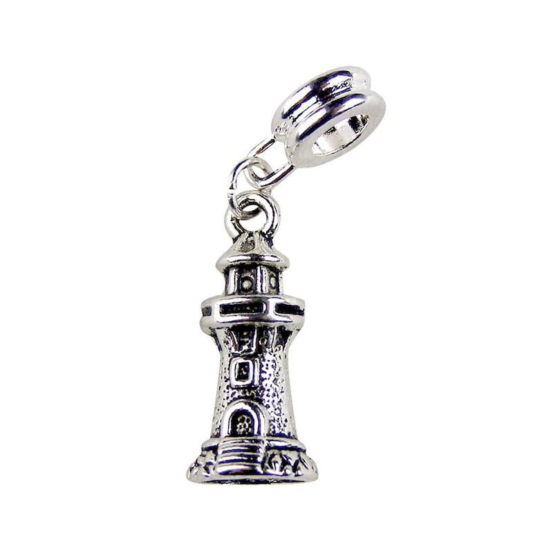 Lighthouse Charm - Etsy