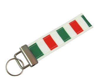 Personalized Key Chain / Key Fob Mexico Mexican Flag With Optional ...