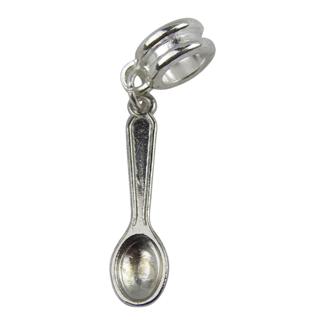 Spoon Charm for Bracelet or Necklace - Etsy