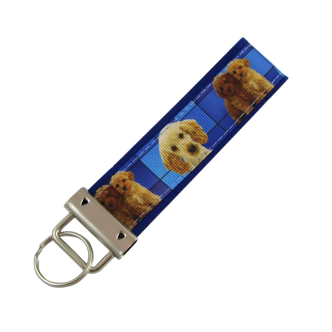 Personalized Key Chain / Key Fob Goldendoodle Labradoodle Standard ...