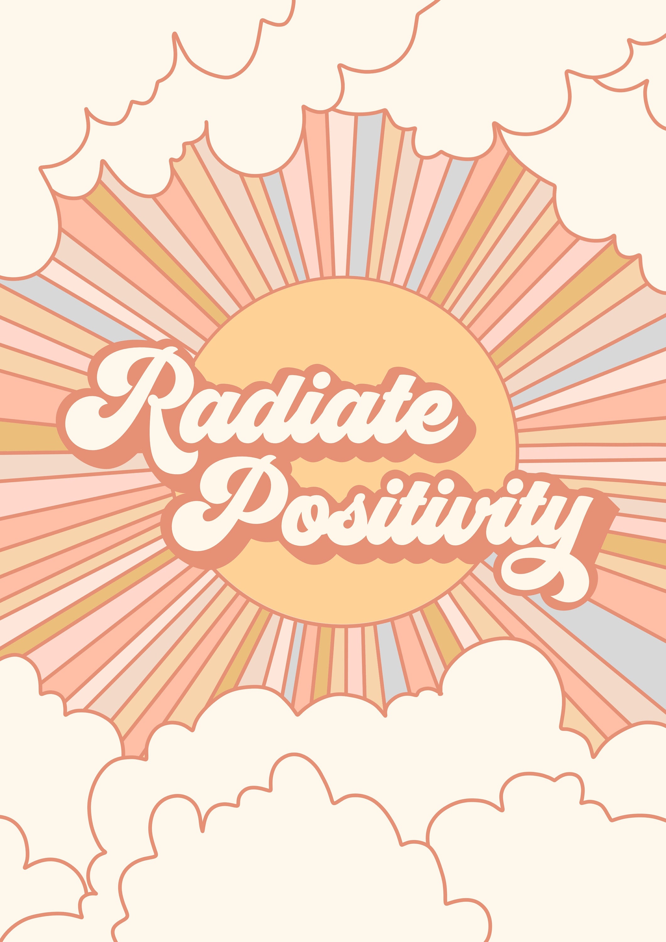 Radiate Positive Vibes Wallpaper