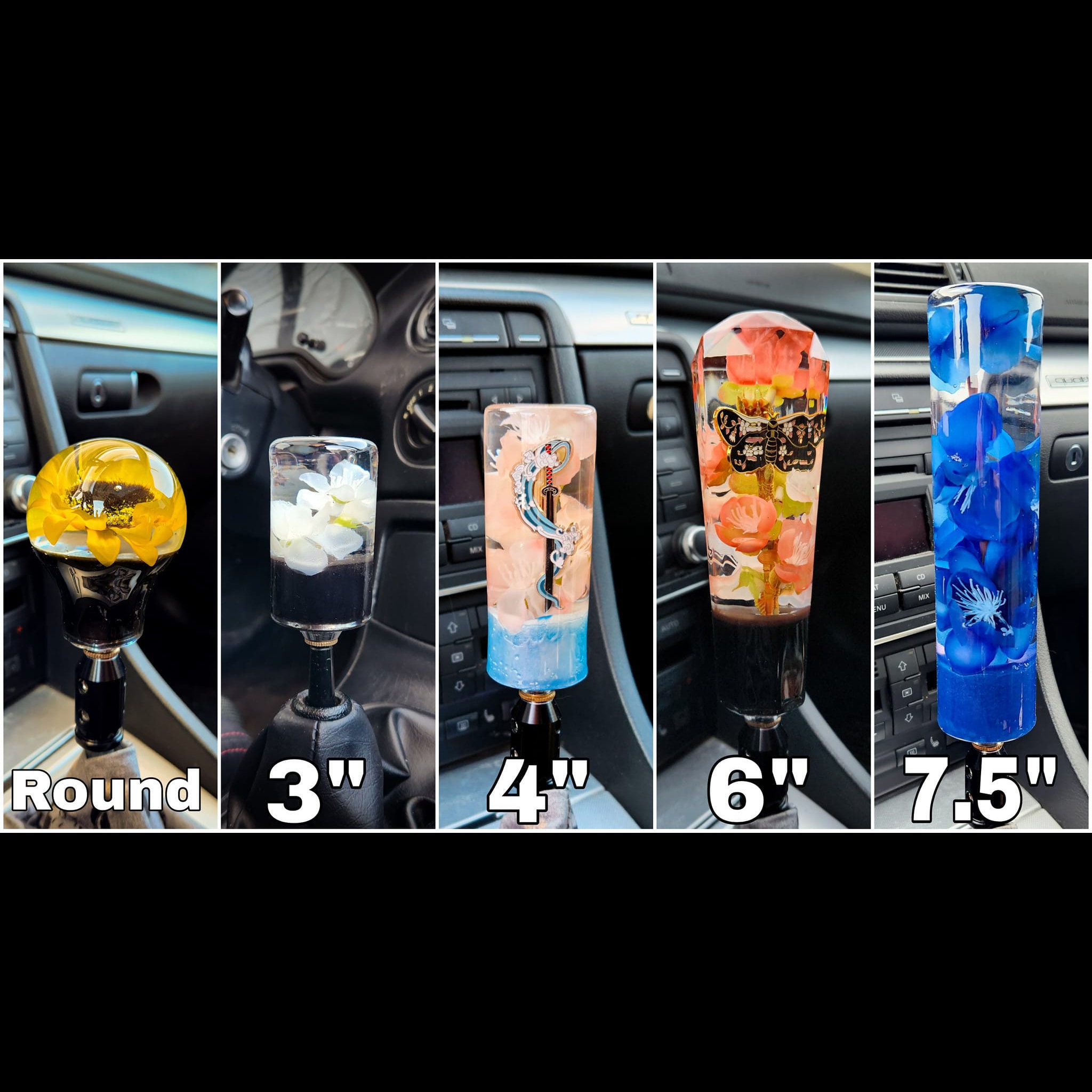 Resin stick shift store