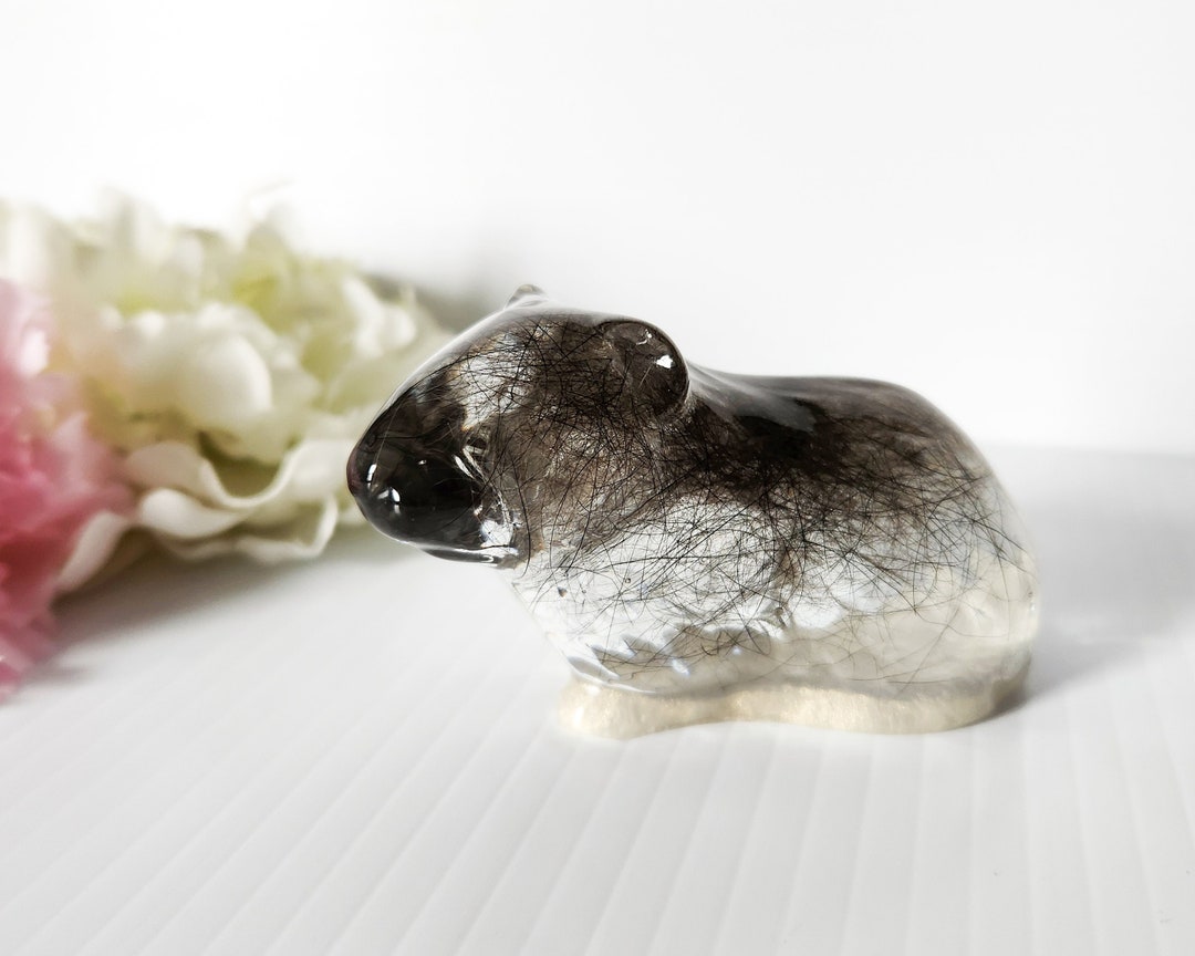Custom Guinea Pig/hamster Statue With Hair/ashes - Etsy