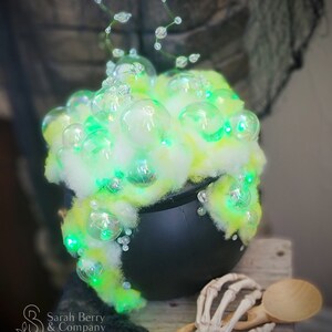 Bubbling Witches Cauldron DIY Halloween Video Tutorial Fall Crafts ...