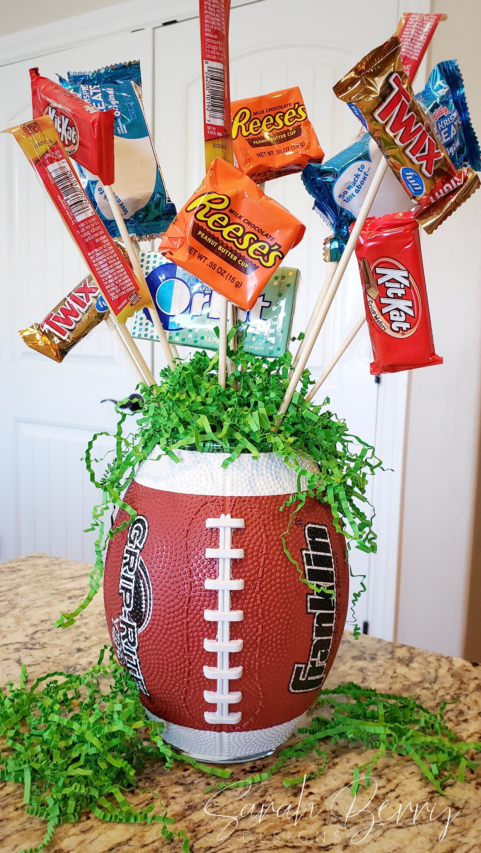 Football Vase DIY Video Tutorial - Instant Download - Football Vase ...
