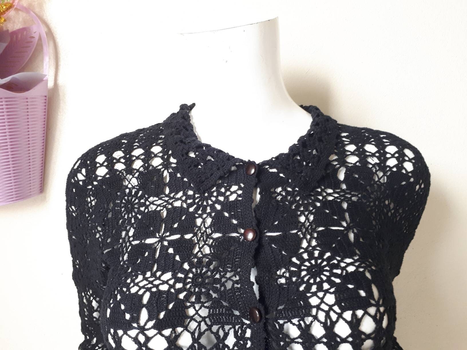 Vtg Crocheted Anna Pucci Size Small - Etsy