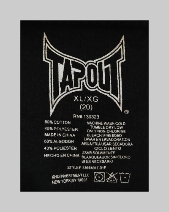 Tapout Shirt White