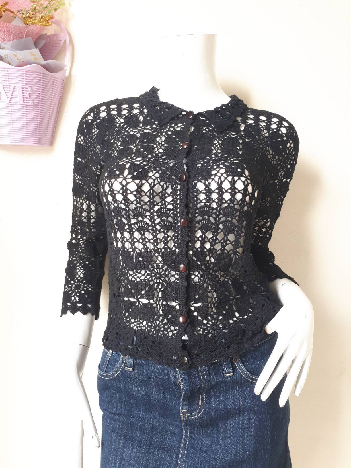 Vtg Ganchillo Anna Pucci Tamaño Pequeño - Etsy España