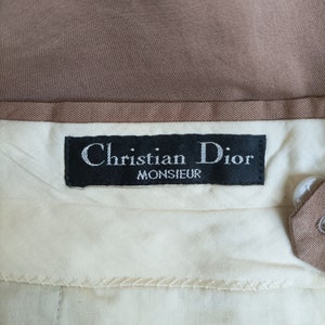 Christian Dior Pants Vintage Cotton Pants Size 92 - Etsy