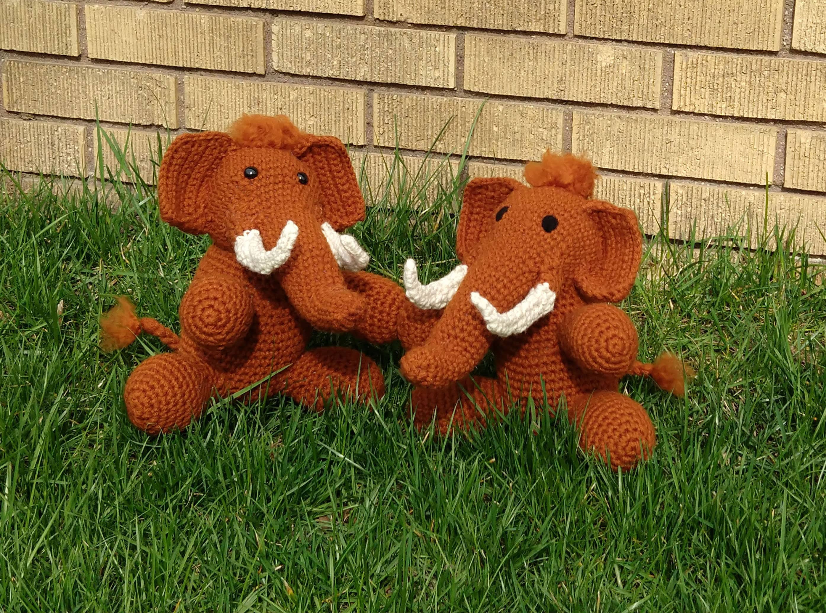 Crocheted Woolly Mammoth Pattern - Etsy