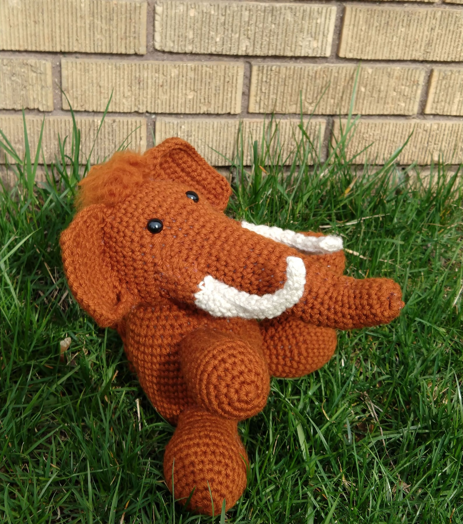 Crocheted Woolly Mammoth Pattern - Etsy