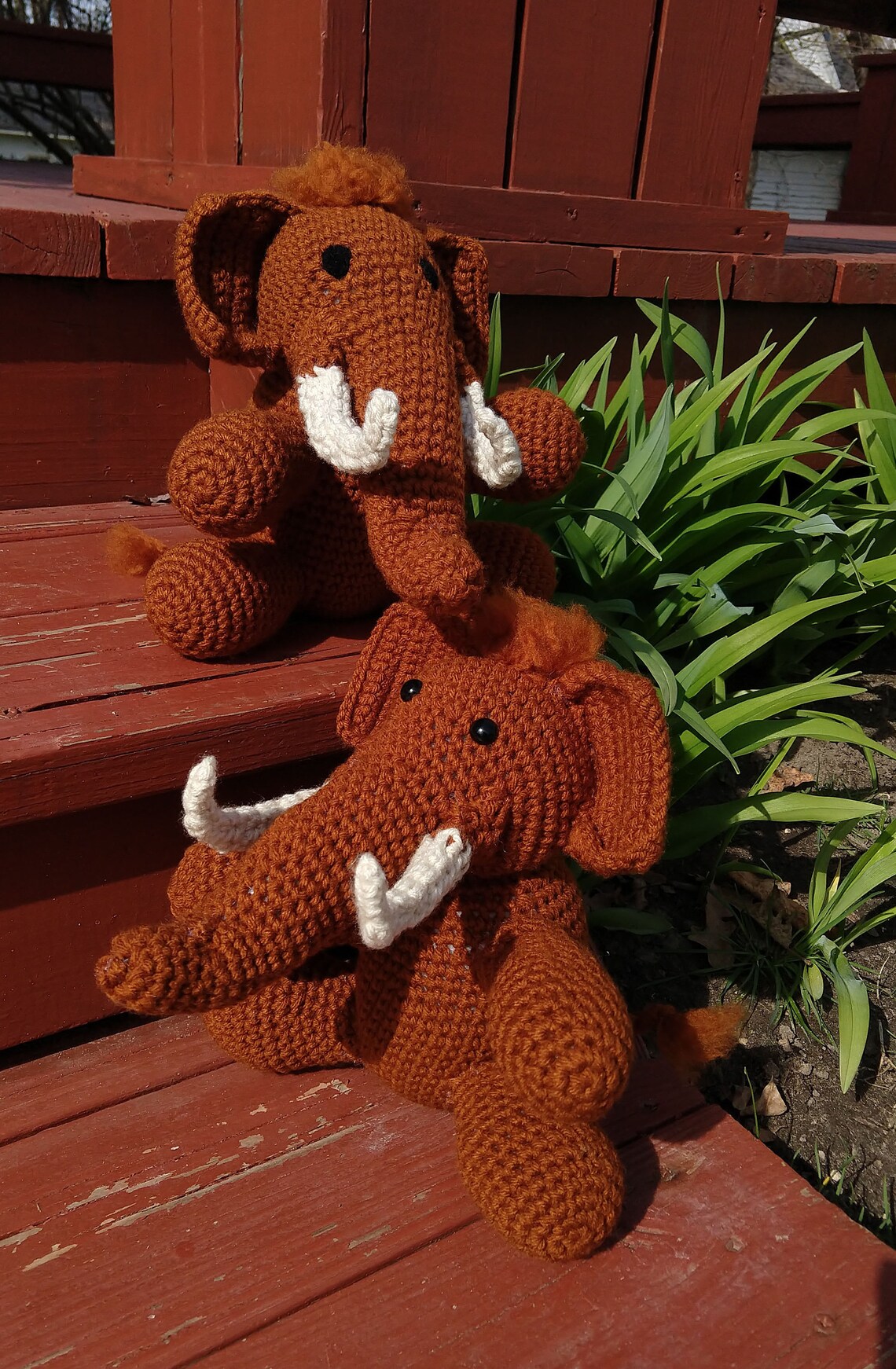 Crocheted Woolly Mammoth Pattern - Etsy