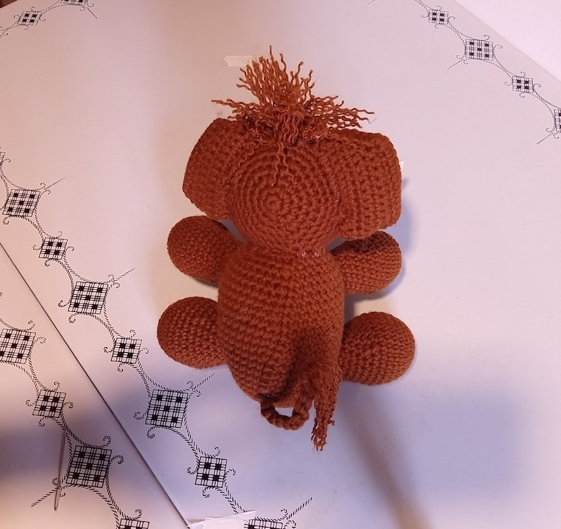 Crocheted Woolly Mammoth Pattern - Etsy