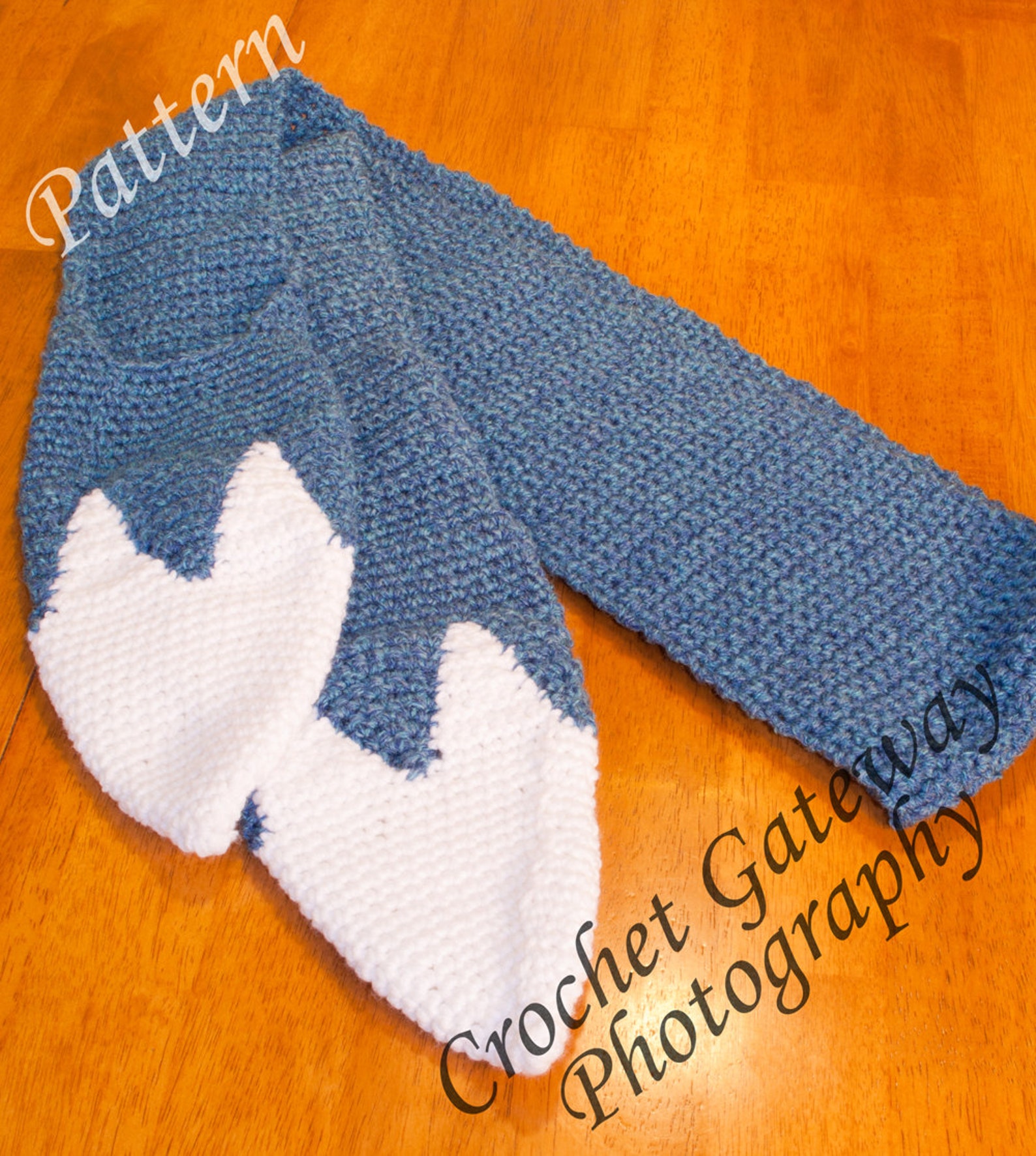 Fox Scarf, Double Tail Scarf W/ Pockets and Hat Pattern - Etsy