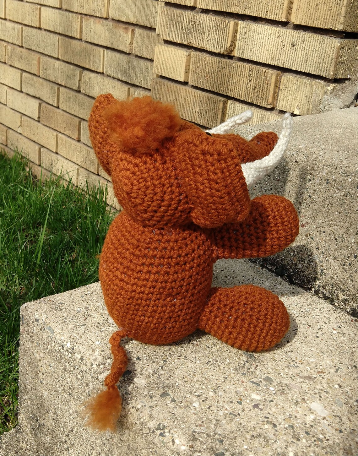 Crocheted Woolly Mammoth Pattern - Etsy