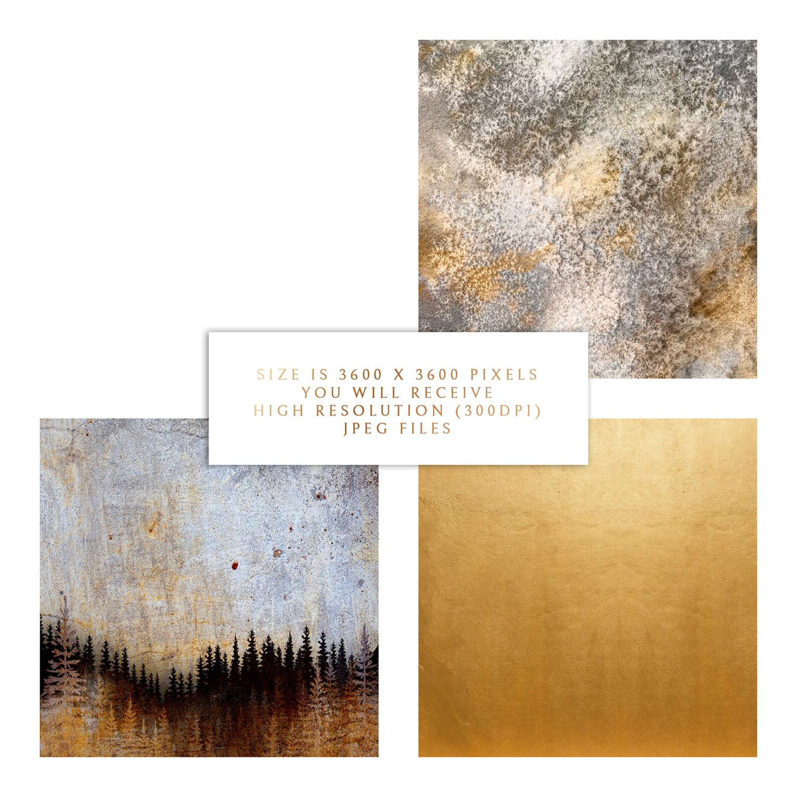 Digital Scrapbook Paper Set Printable Backgrounds Textures | Etsy