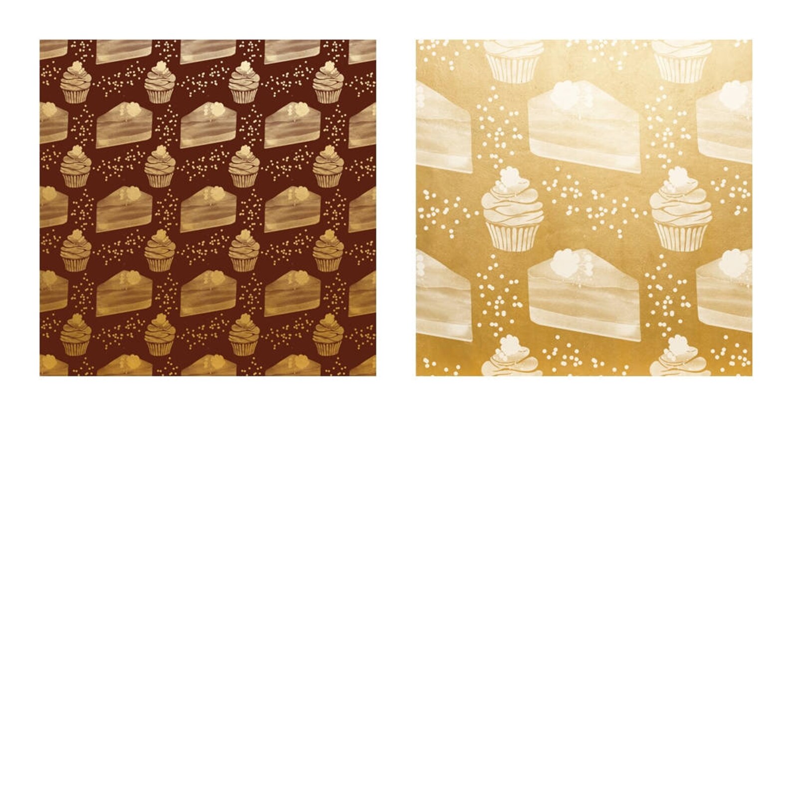 Digital Scrapbook Paper Bakery & Sweet Bakings Pattern - Etsy