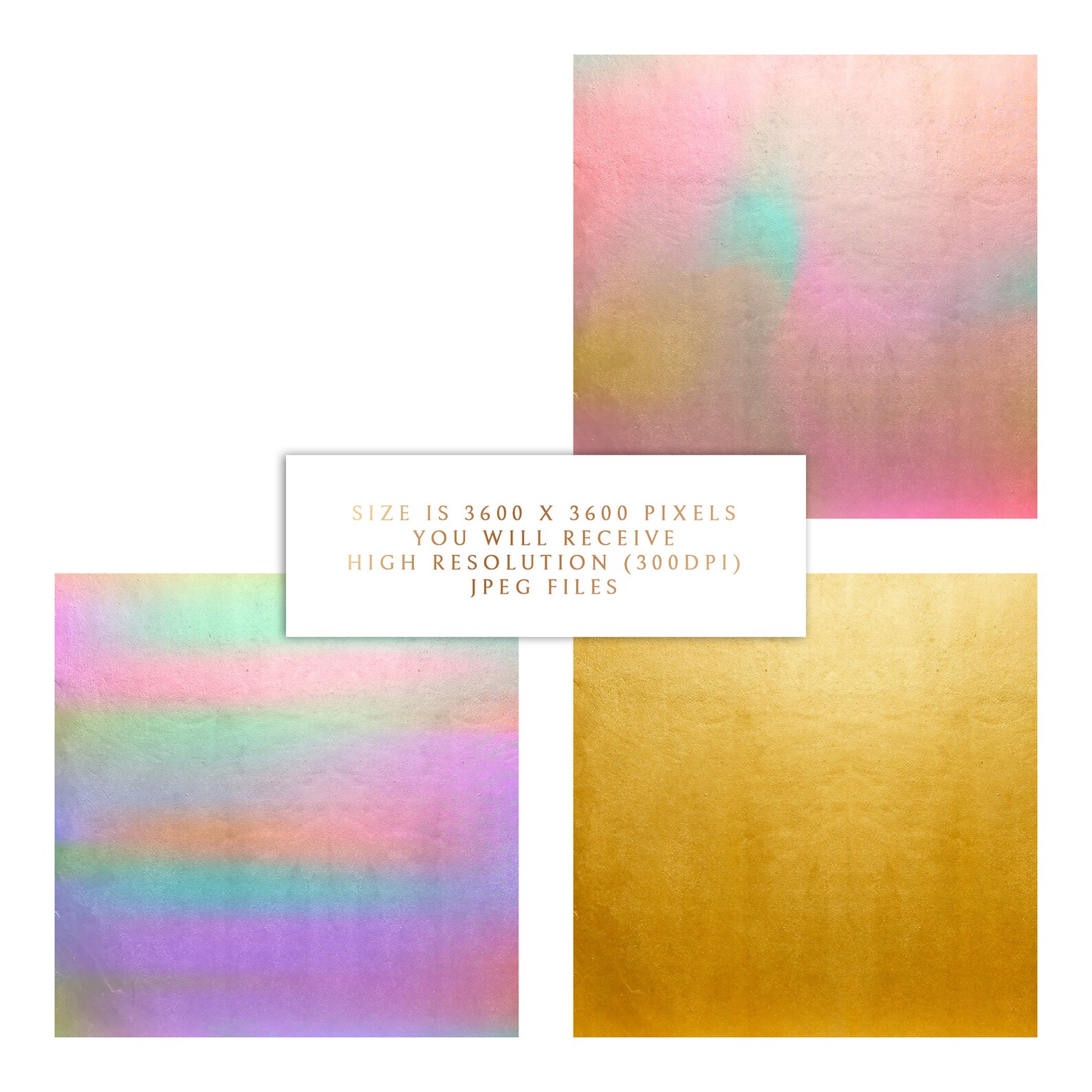 Digital Scrapbook Paper Set Printable Backgrounds Golden - Etsy