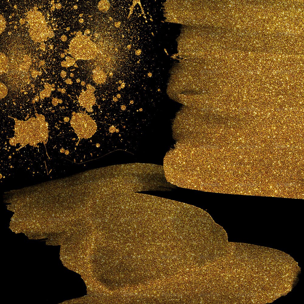 Watercolor Paint & Splatter Clipart Set Abstract Decorations - Etsy