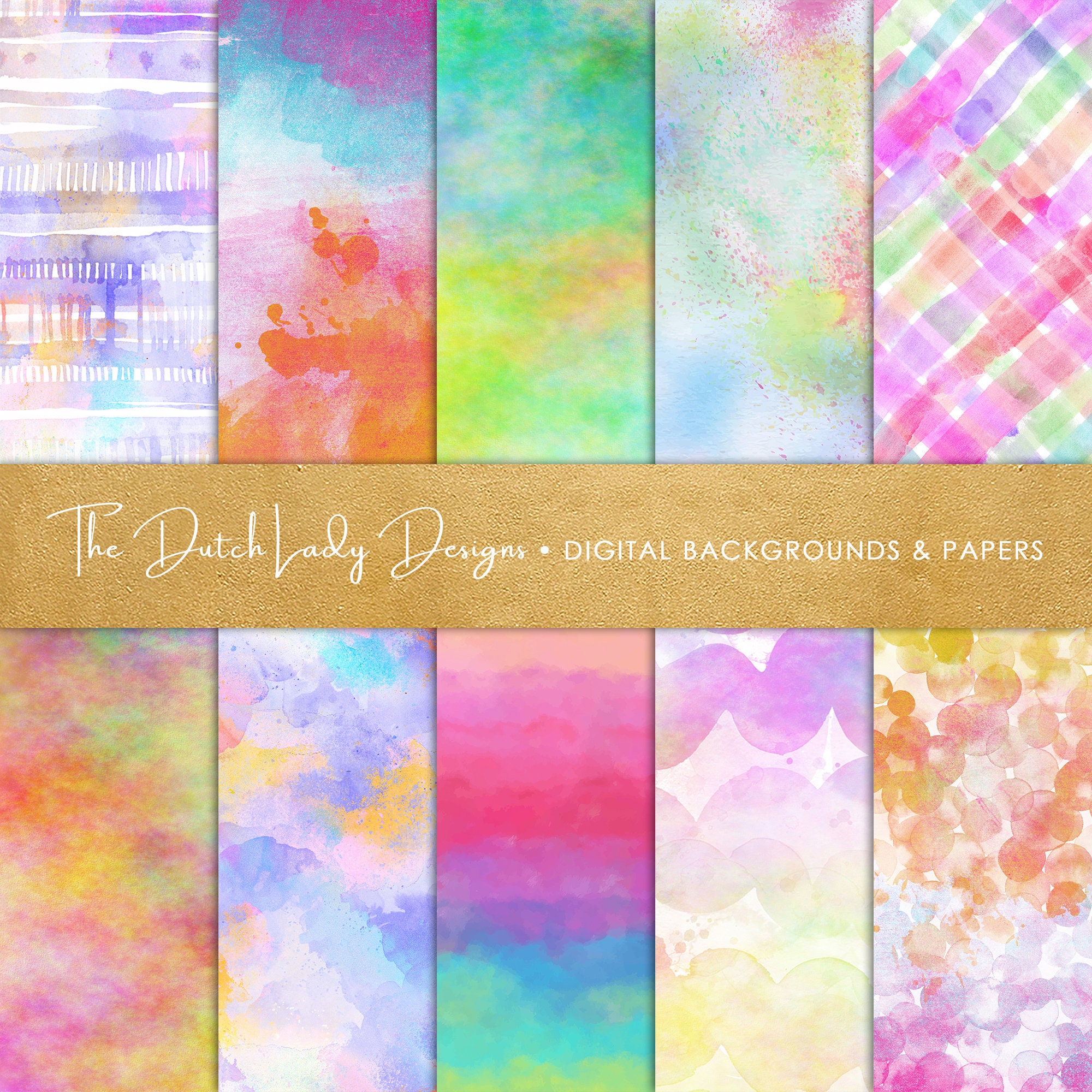 Paper, Party & Kids Craft Supplies & Tools Art brush strokes Watercolor ...