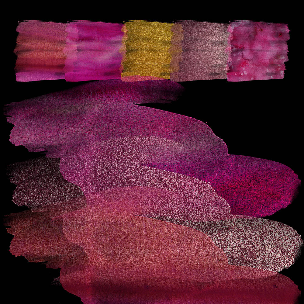 Watercolor Paint & Splatter Clipart Set Abstract Decorations - Etsy