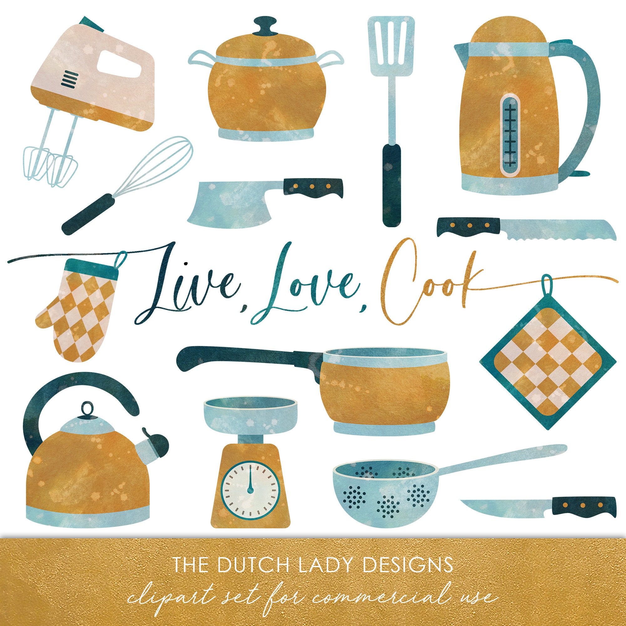 Cooking Utensils Clip Art