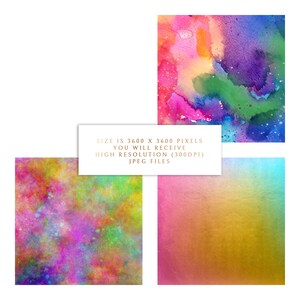 Digital Scrapbook Paper Set - Printable Backgrounds - Textures ...