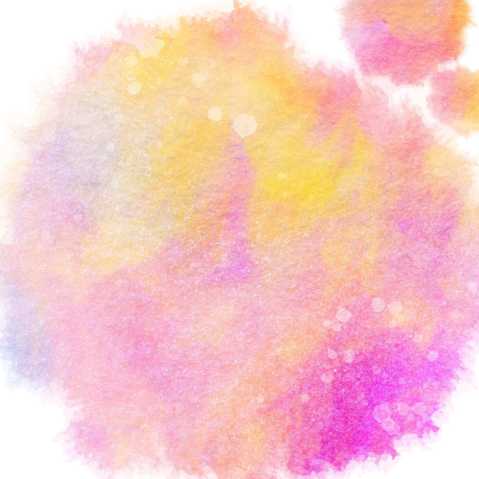 Rainbow Ink Stain Clipart Set Fuzzy Texture Fantasy Images - Etsy