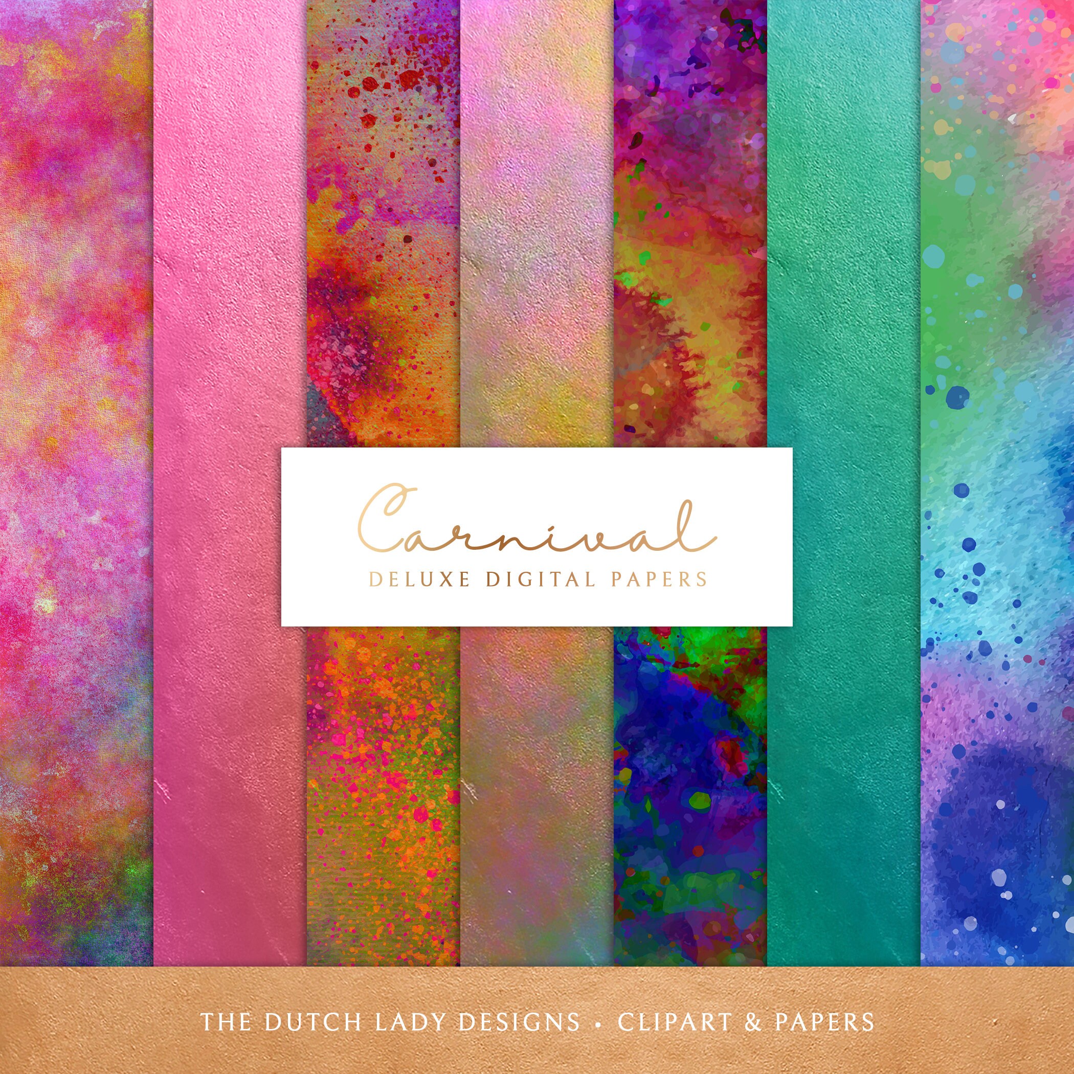 Paper, Party & Kids Papercraft 100 printable digital scrapbook papers ...