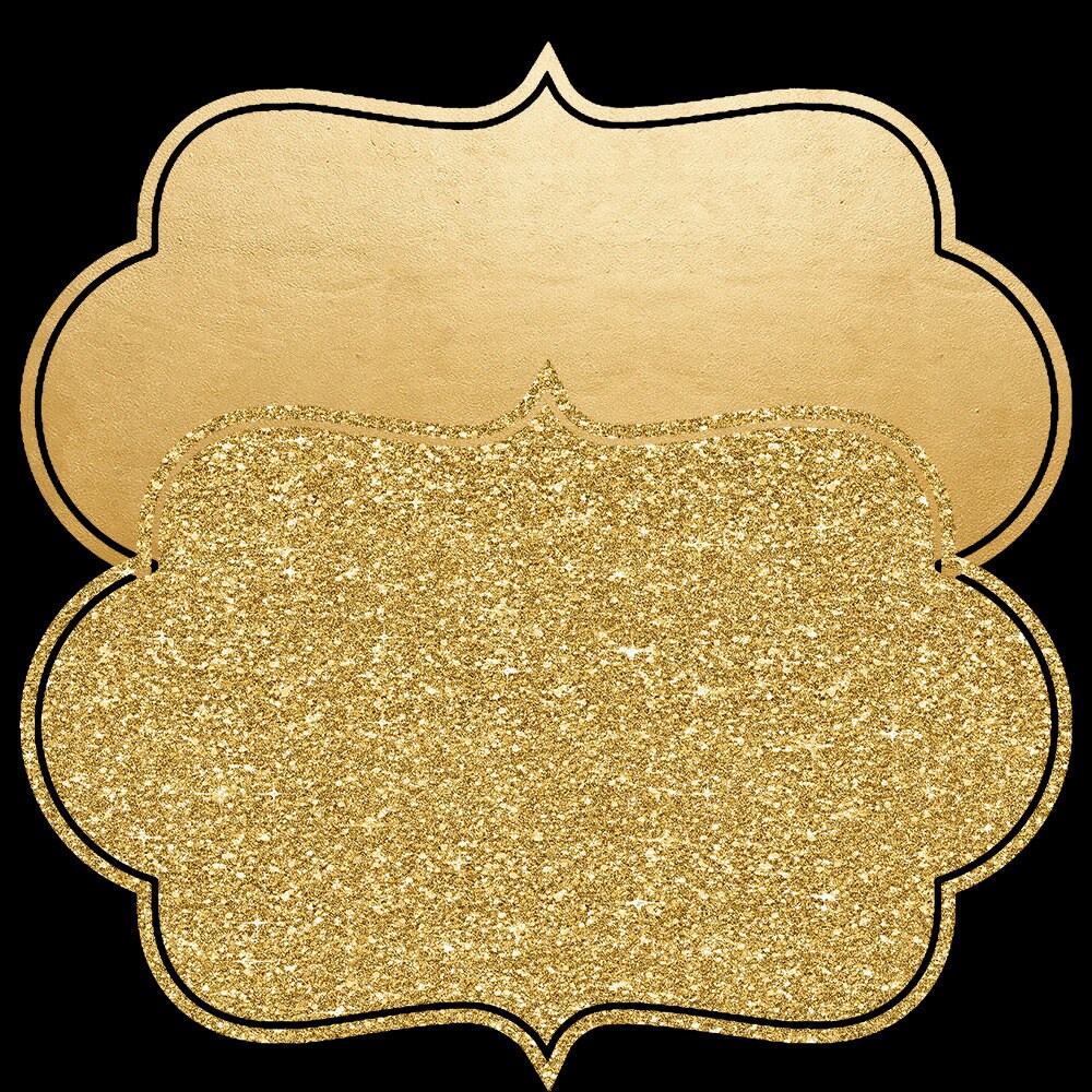 Label Clipart Set Label Silhouette in 50 Color Versions | Etsy