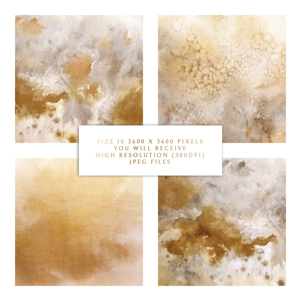 Digital Scrapbook Paper Set Marble & Stone Textures Art | Etsy