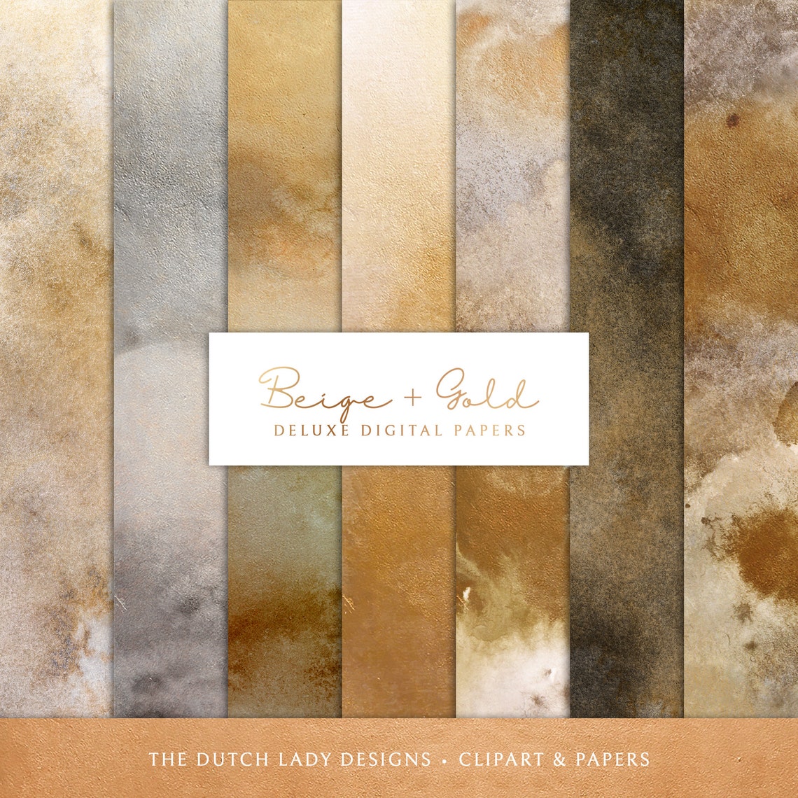 Digital Scrapbook Paper Set Marble & Stone Textures Art | Etsy