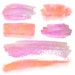 Orange & Pink Watercolor Decoration Clipart Set Waterpaint - Etsy