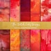 Digital Scrapbook Paper - Red as Fire Watercolor Backgrounds ...