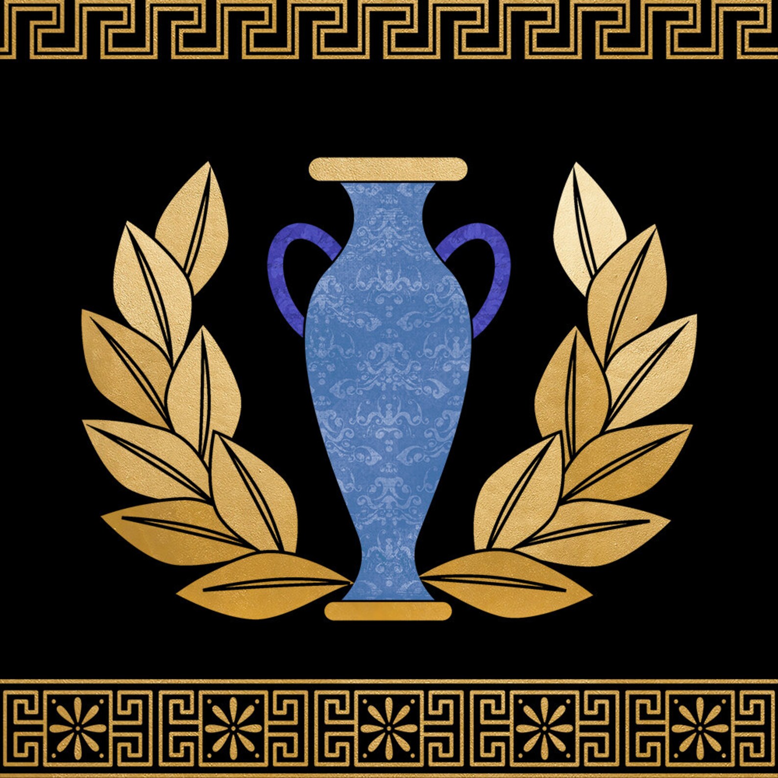 Ancient Greece Clipart Set: Greek Artifacts, Trojan Horse (digital ...