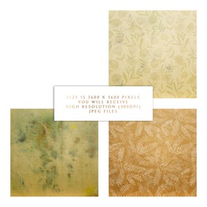 Digital Scrapbook Paper Set - Printable Papers - Floral Backgrounds ...