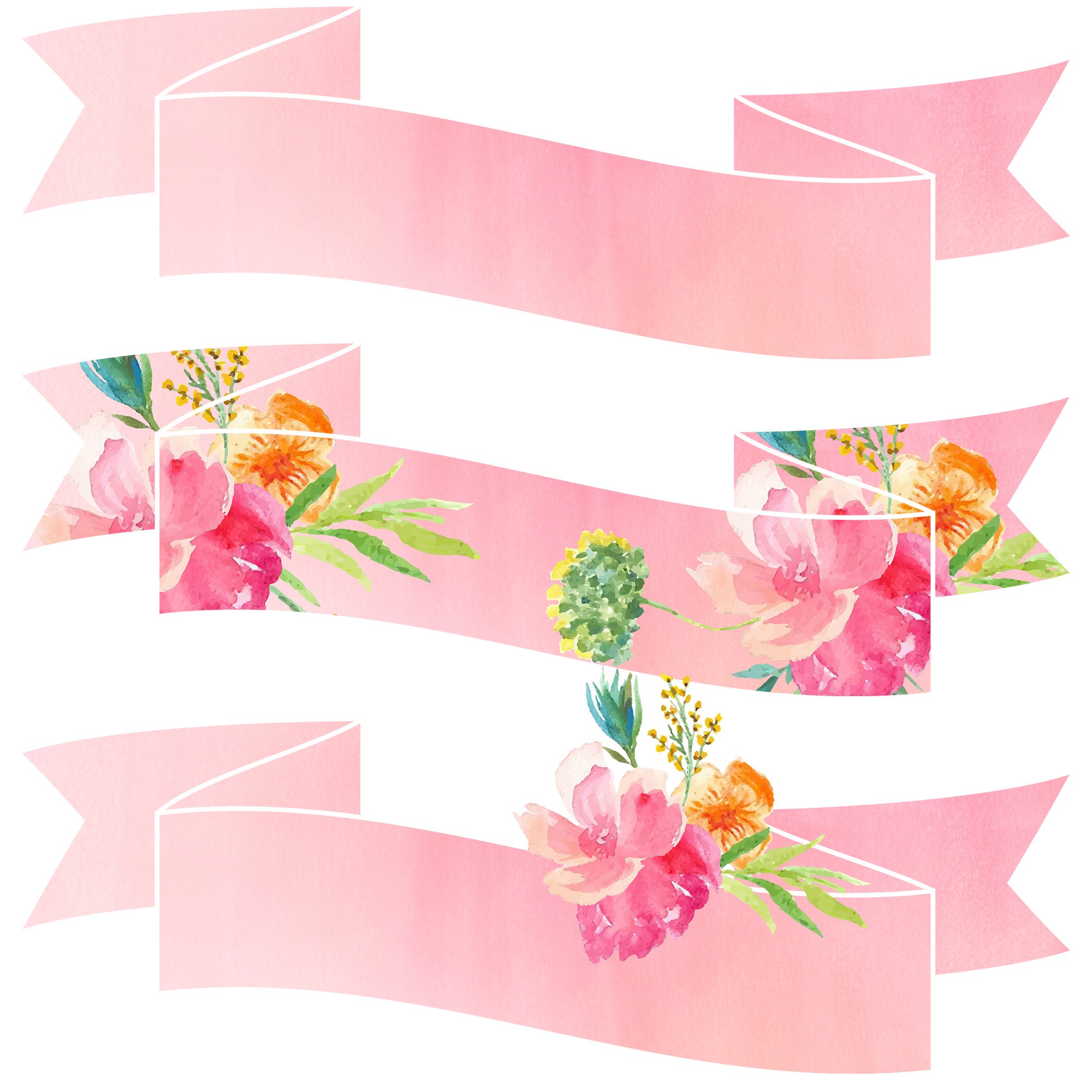 Hello Spring Clipart Set Forest & Woodland Animals Flowers | Etsy