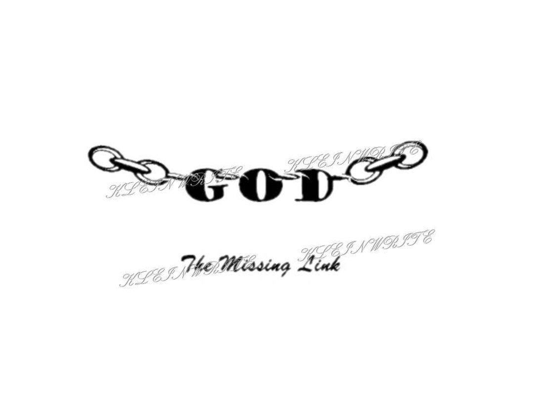 God - the Missing Link Graphic - Etsy