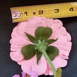 Big Flower Head Bouquet With "art Drawn" Faces Fancy Plant Picks Indoor ...