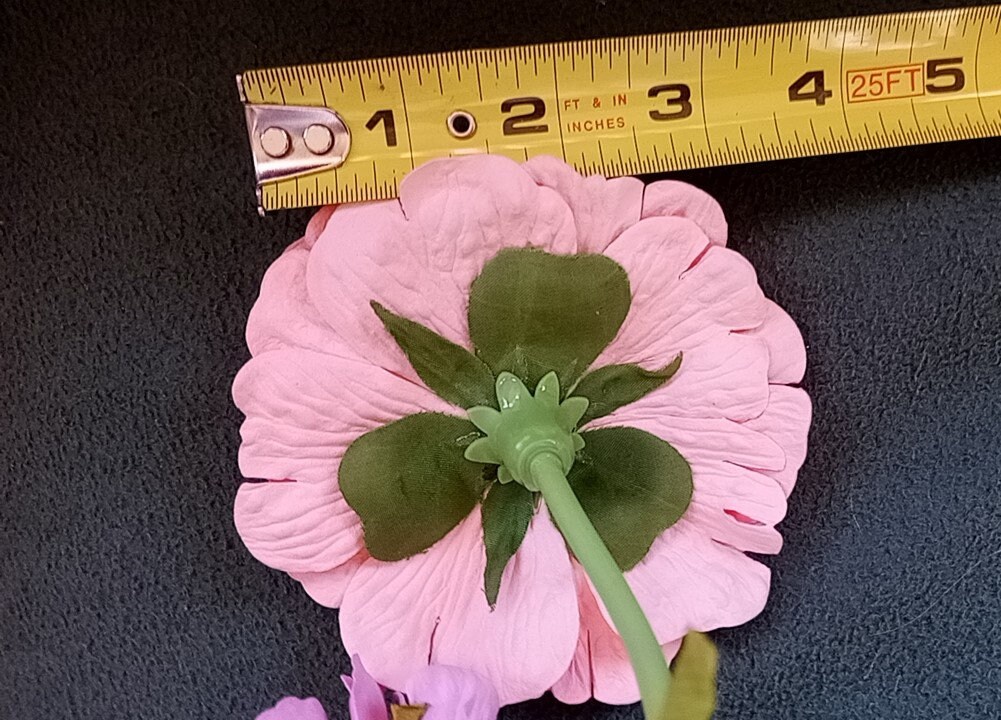 Big Flower Head Bouquet With "art Drawn" Faces Fancy Plant Picks Indoor ...