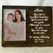 Loss of Mother, Memorial Frame, Loss of Mom, Picture Frame, Remembrance ...