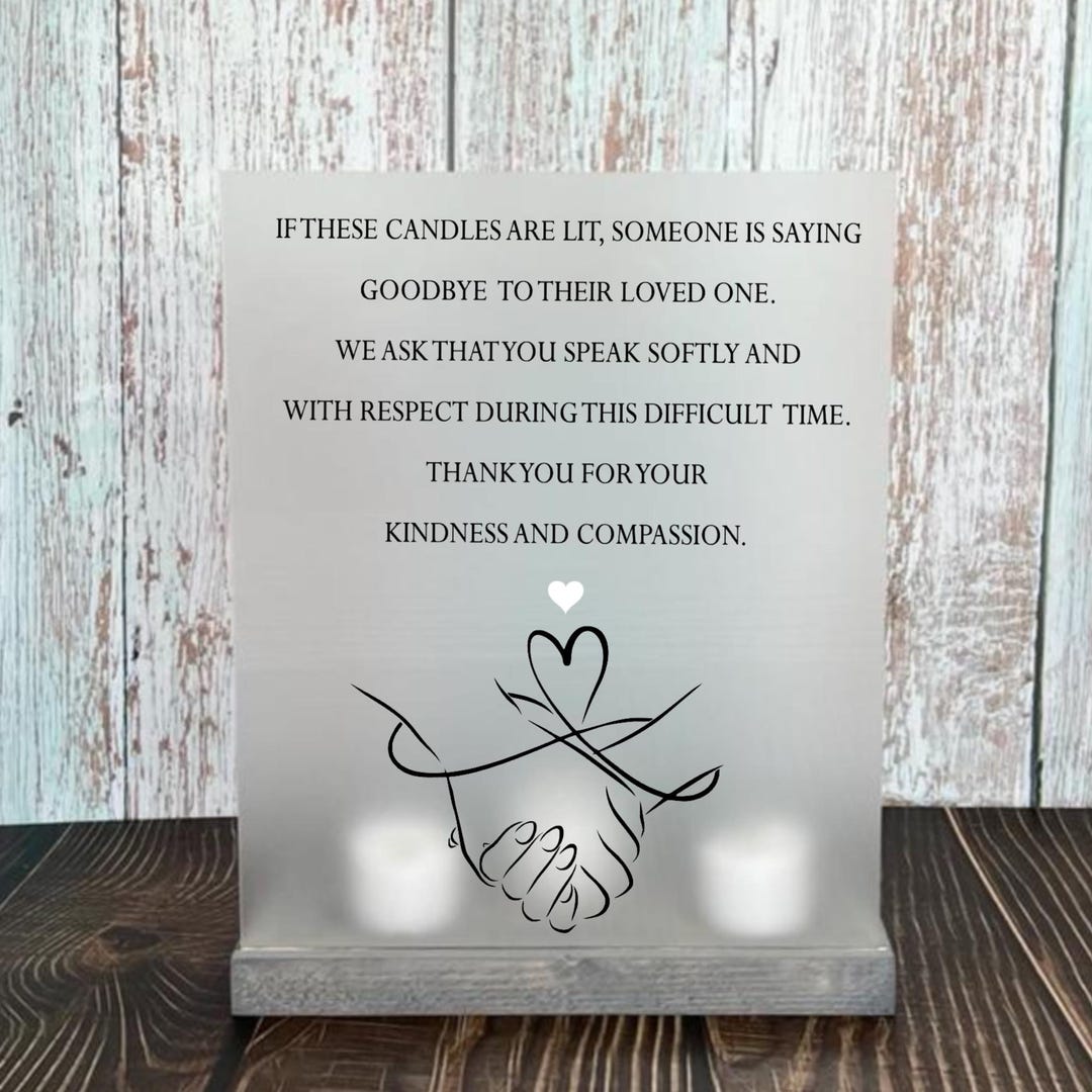 Hospital Compassion Candle, Compassion Candle for Hospice, Compassion ...