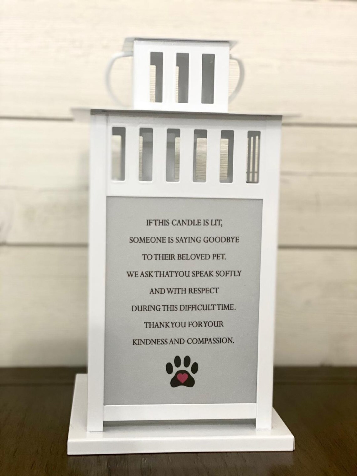 Compassion Candle for Vet Office Someone is saying goodbye | Etsy