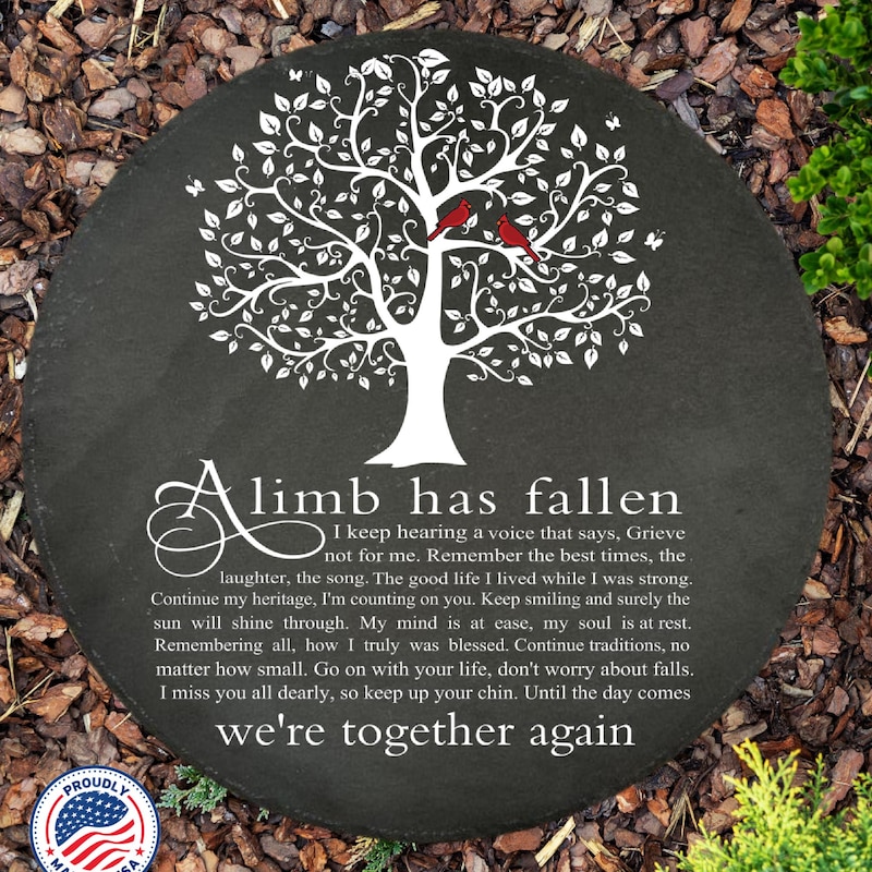 Memorial Tree Plaque - Etsy