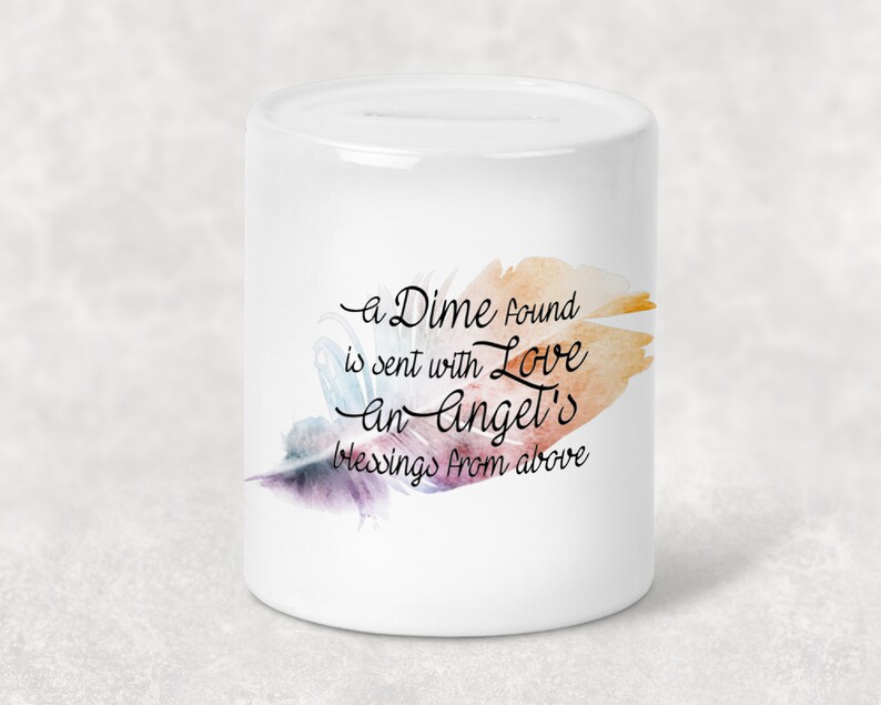 Dimes From Heaven Dimes From Heaven Coin Bank Sympathy Gift - Etsy