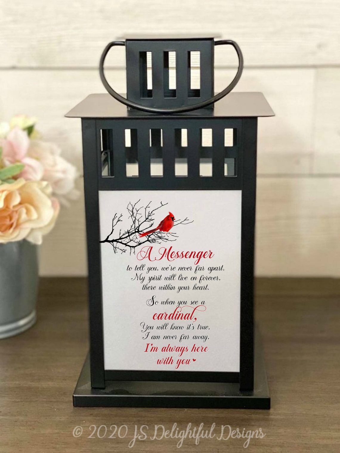 Sympathy Gift Cardinals Messenger From Heaven Memory - Etsy