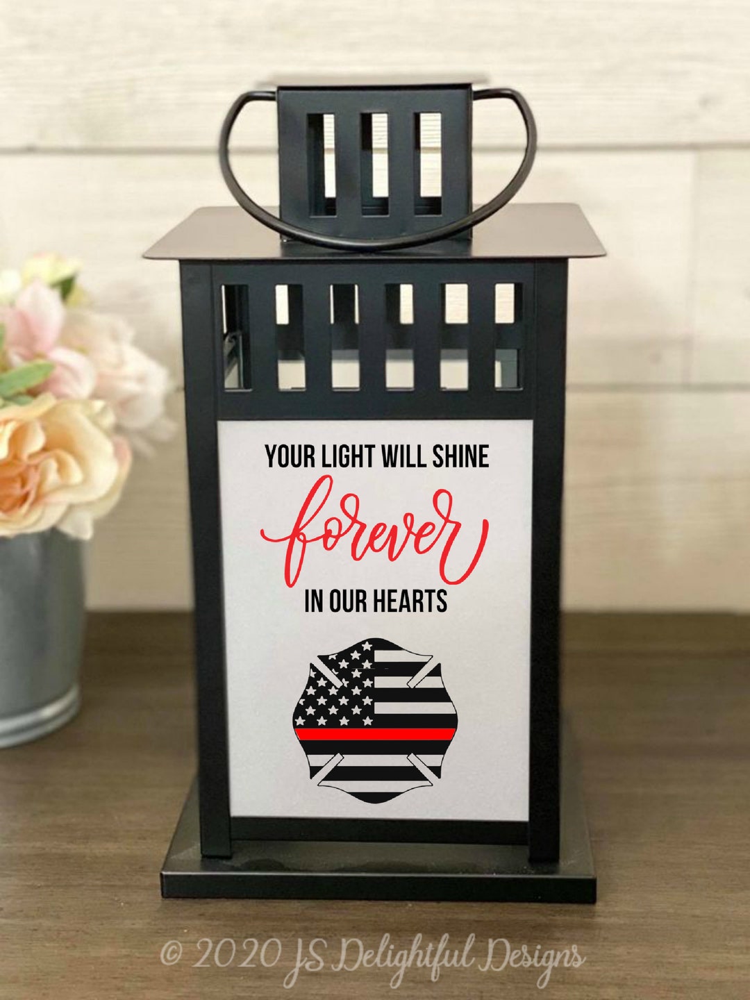 Fallen Firefighter, Firefighter Sympathy, Maltese Cross, Sympathy Gift ...