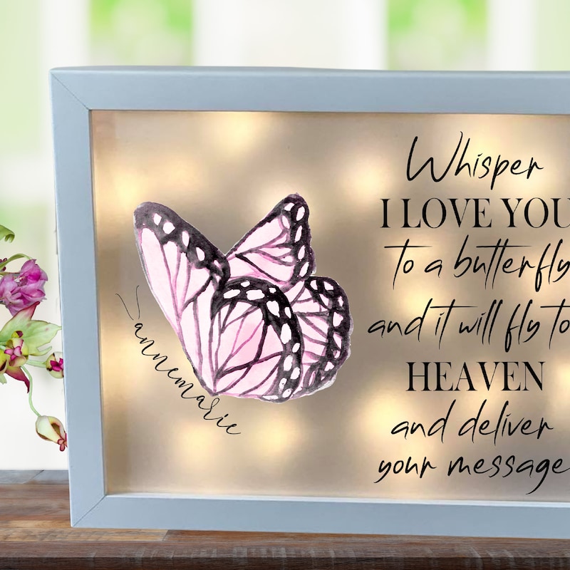 Memorial Butterfly - Etsy
