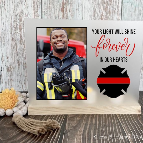 Firefighter Funeral Poster - Etsy